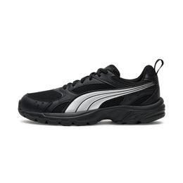 Puma Herren Sneaker "MILENIO TECH LT", Gr. 45Puma schwarz, Puma silber, strong gray, Textil, unifarben, Schuhe