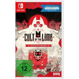 DEVOLVER DIGITAL Spielesoftware &raquo;Cult of the Lamb Definitive Edition&laquo; Nintendo Switch Spiele die komplette Kampagne im lokalen Koop-Modus und f&uuml;hre gemeinsam als Lamm 