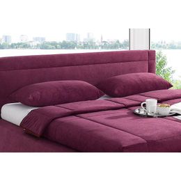 Westfalia Schlafkomfort Dekokissen (2 Stck.) rot Polyester B/L: 40cm x 80cm, 2 Stk.