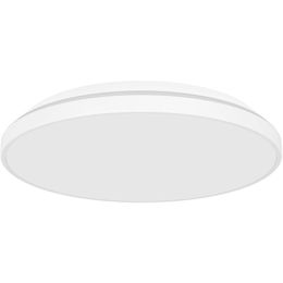 Eglo Aufbauleuchte &raquo;Crespillo, Aufbaulampe, Deckenlampe aus Stahl und Kunststoff, Lampe&laquo; LED-Modul 1 Stk. Neutralwei&szlig; Aufbauleuchte, Deckenlampe, LED 