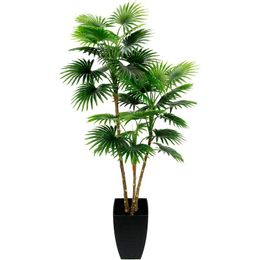 I.GE.A. Kunstbaum &raquo;F&auml;cherpalme&laquo; Im konischen Topf gr&uuml;n Kunststoff, Polyester B/H/L: 45cm x 105cm