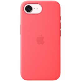 Smartphone-H&uuml;lle &raquo;iPhone 17e Silikon Case mit MagSafe&laquo; Smartphones 15,5 cm (6,1 Zoll) rosa Mikrofaser, Silikon Wie jedes von Apple entwickelte Case 
