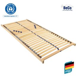 Beco Lattenrost &raquo;Blue Line NV&laquo; ausgezeichnet mit dem Blauen Engel braun B/L: 120cm x 200cm, 130 kg,montiert