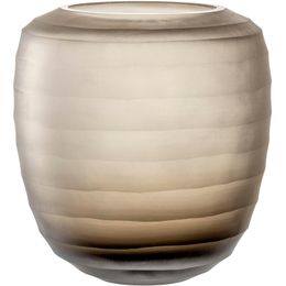 Leonardo Tischvase &raquo;Dekovase BELLAGIO&laquo; aus Glas, beige, handgefertigt beige Glas B/H/T: 18,5cm &Oslash; 17,3cm