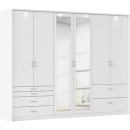 Rauch Dreht&uuml;renschrank &raquo;Kleiderschrank Schrank Garderobe W&auml;scheschrank WILDBERG&laquo; Breiten 230/275 cm, H&ouml;hen 212/231 cm, mit 6 Schubladen, obere 