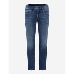 Eurex By Brax Herren Five-Pocket-Hose Style LENN BLUE STONE, denim blau, Gr. 46/32