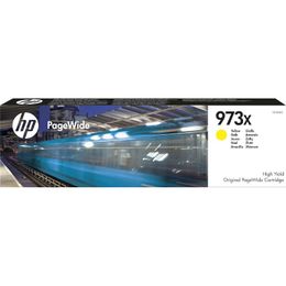 HP Nachf&uuml;lltinte &raquo;HP original Toner 973X yellow&laquo; f&uuml;r HP 1 Stk. tlg. gelb Patronen mit hoher Reichweite sorgen f&uuml;r niedrigere Kosten pro Seite.