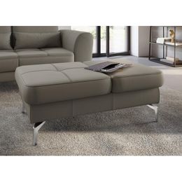 Sit & More sit&more Hocker &raquo;Bendigo&laquo; mit Klappfunktion, Bodenfreiheit 15 cm, wahlweise in 2 Fu&szlig;farben braun B/H/T: 114cm x 45cm x 71cm, NaturLEDER ,mit 