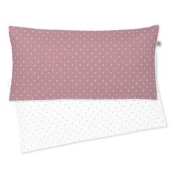 Irisette Kissenbezug &raquo;Jessica&laquo; zeitlose Instagram-Blogger-Kollektion rosa Mako-Satin, Obermaterial: 100% Baumwolle B/L: 80cm x 40cm, 1 Stk., Mako-Satin