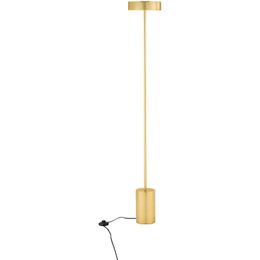 NOVA LUCE Stehlampe &raquo;THEA&laquo; LED-Modul 1 Stk. Warmwei&szlig; gold 1, &Oslash; 20cm H: 135cm, 1 Stk.