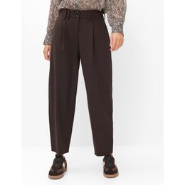 Brax Damen Hose Style MEGAN S BRUNETTE, dunkelbraun, Gr. 36