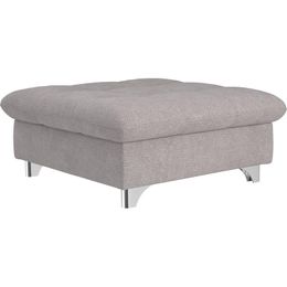 COTTA Hocker &raquo;Gemini, B: 108 cm&laquo; mit Metallf&uuml;&szlig;e grau Struktur fein