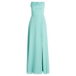 Vera Mont Abendkleid mit Wasserfallausschnitt in Bright Jade | Gr.: 38