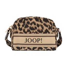 JOOP! Damen JOOP! Schultertasche &raquo;sicilia cloe shoulderbag xshz&laquo; Damen Umh&auml;ngetasche, Handtasche mit auff&auml;lligem Logoschriftzug braun B/H/T: 19,5cm x 