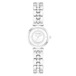 Guess Damen Quarzuhr &raquo;LEENA&laquo; Armbanduhr, Damenuhr, Edelstahlarmband, analog Einheitsgr&ouml;&szlig;e