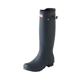 Hunter Rubber Boots 'Womens Original Tall' female size 40.5 Navy