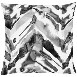 Apelt Dekokissen Kissenh&uuml;lle mit F&uuml;llung, 1 St&uuml;ck grau Polyester B/L: 45cm x 58cm, 1 Stk.