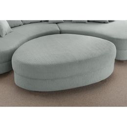 Home Affaire Polsterhocker &raquo;Lazio modern und bequem, tolle Detailverarbeitung&laquo; blau 93% Polyester, 7% Polyamid B/H/T: 150cm x 38cm x 96cm, Cord, 