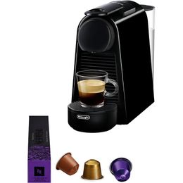 Nespresso Kapselmaschine &raquo;Essenza Mini EN85.R von DeLonghi, Red&laquo; inkl. Willkommenspaket mit 7 Kapseln schwarz 1 Kapselmaschine