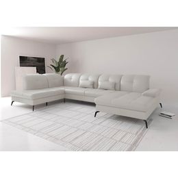 Sit & More sit&more Wohnlandschaft &raquo;Amica, U-Form, inkl. Sitztiefenverstellung und Armteilverstellung&laquo; wahlweise mit Kopfteilverstellung, Schlaffunktion und 