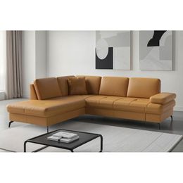 Sit & More sit&more Ecksofa &raquo;Morris Jubi, Ottomane, Breite 238 cm&laquo; mit Armteilfunktion, wahlweise mit Schlaffunktion braun B/H/T: 238cm x 83cm x 202cm, 