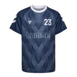 Hummel T-Shirt Raglan&auml;rmel Hmljr Reg Kinder in DRESS BLUES | Gr.: 164