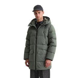 Marc O'Polo Marc O'polo Herren Marc O'Polo Daunenjacke mit Kapuze Pufferjacke, regular fit, eingesetzte, elastische &Auml;rmelabschl&uuml;sse gr&uuml;n XXL