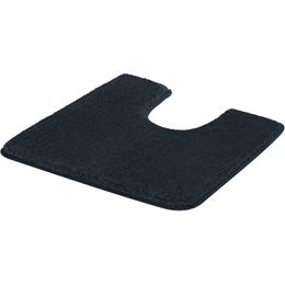 Kleine Wolke Badematte &raquo;Meadow, Badvorleger, Badezimmer Teppich&laquo; H&ouml;he 30 mm rutschhemmend beschichtet fu&szlig;bodenheizungsgeeignet Badteppich, Uni Farben blau 
