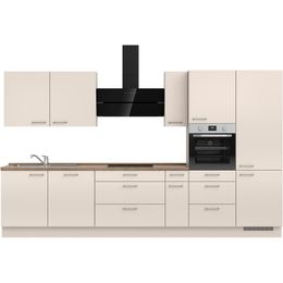 Nobilia K&uuml;chenzeile &raquo;"Laser II", NEU: individuell anpassbar mit gratis Profi-Beratung&laquo; vormontiert, 360 cm breit, optional mit verschiedenen E‐Ger&auml;te-