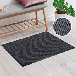 OTTO home Fu&szlig;matte &raquo;Tarron, Schmutzfangmatte Indoor, f&uuml;r Hausflur und Eingangsbereiche&laquo; rechteckig 5 mm H&ouml;he Eingangsmatte, rutschfeste Unterseite, 