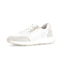 Gabor Damen Sneaker "Sneaker low", Gr. 42, wei&szlig;, Schuhe