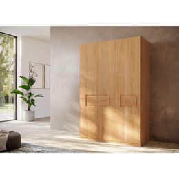 Home Affaire Kleiderschrank &raquo;L&eacute;opoldine aus Kernbuche, erh&auml;ltlich in verschiedenen Breiten&laquo; Massivholz-Kleiderschrank, im 50 cm Raster planbar 
