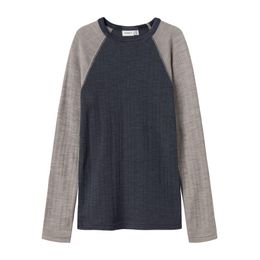 name it Oberteil mit langen &Auml;rmeln in Ombre Blue 1 | Gr.: 116