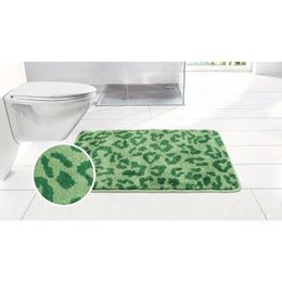 OTTO home Badematte &raquo;Anna Leo, Badvorleger, Badezimmer Teppich, Duschvorleger&laquo; H&ouml;he 15 mm rutschhemmend beschichtet fu&szlig;bodenheizungsgeeignet schnell 