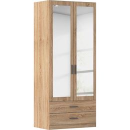 Rauch Kleiderschrank &raquo;Schrank Garderobe Ankleide GAMMA Breiten 91/136/181/226/271/315/360 cm&laquo; in 3 Ausstattungen BASIC/CLASSIC/PREMIUM (inkl. SOFT-