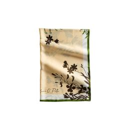 Marc O'Polo Marc O'polo Damen Marc O'Polo Modetuch Satin-Foulard mit l&auml;ssigem Print beige Einheitsgr&ouml;&szlig;e