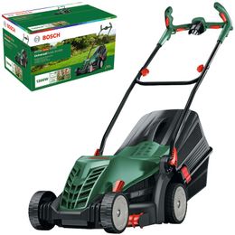 Bosch Home and Garden Elektrorasenm&auml;her &raquo;UniversalRotak 34-400&laquo; transparent Ergoflex-Handgriff f&uuml;r bequemes Man&ouml;vrieren