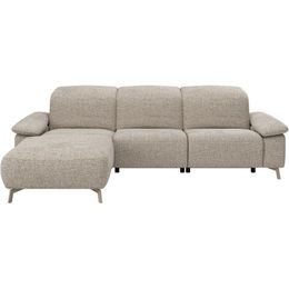 Musterring Ecksofa &raquo;MR 370, intelligenter Komfort im modernen Design&laquo; Optionale Relaxfunktion, flexible Kopfteile & klappbare Armlehnen 8% Baumwolle, 92% 