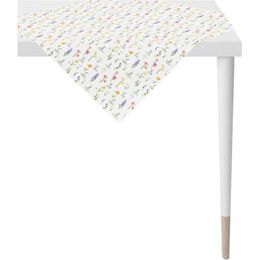 Apelt Mitteldecke &raquo;6905 HAPPY EASTER, Osterdeko, Ostern&laquo; Digitaldruck bunt Baumwolle, Polyester B/L: 88cm x 88cm, 1 Stk., quadratisch