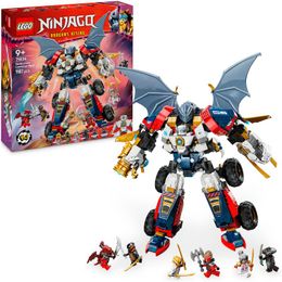 Lego Konstruktionsspielsteine &raquo;Zanes Ultra-Kombi-Mech (71834), Lego Ninjago&laquo; Made in Europe bunt Einheitsgr&ouml;&szlig;e Konstruktionsspielsteine