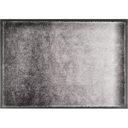 Sch&ouml;ner Wohnen Kollektion SCH&Ouml;NER WOHNEN-Kollektion Fu&szlig;matte &raquo;Miami&laquo; rechteckig 7 mm H&ouml;he T&uuml;rmatte, Schmutzfang, In und Outdoor, Sauberlauf, waschbar grau Kunstfaser B : 50cm 1