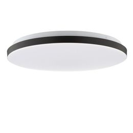 Brilliant LED Deckenleuchte &raquo;Livio&laquo; LED-Modul 1 Stk. Warmwei&szlig; &Oslash; 38,5 cm, 2500 lm, 3000 K, Bewegungsmelder, schwarz 1, &Oslash; 38cm H: 6cm, 1 Stk.
