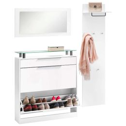 borchardt M&ouml;bel borchardt M&ouml;bel Garderoben-Set &raquo;Oliva&laquo; wei&szlig; Einheitsgr&ouml;&szlig;e