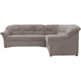 OTTO home Ecksofa &raquo;Langeland 232 x 146 cm, auch mit Schlaffunktion, mit Federkern, L-Form&laquo; mittelfester Sitzkomfort, aus pflegeleichtem, weichem 