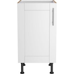 KOCHSTATION Sp&uuml;lenschrank &raquo;KS-Ahus&laquo; Breite 45 cm braun wildeiche Nachbildung, B/H/T: 45cm x 87cm x 58,4cm, T&uuml;ren: 1 Stk.
