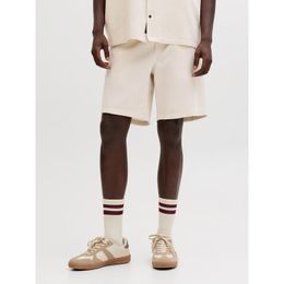 Jack & Jones Jack & Jones Herren Jogginghose &raquo;JPSTJAIDEN WAFFLE RESORT SHORT REG&laquo; mit elastischem Bund beige S, N-Gr