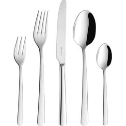 HENCKELS by ZWILLING Besteck-Set &raquo;Serenity&laquo; 18/10 Edelstahl, Poliert, Sp&uuml;lmaschinengeeignet silber Edelstahl 60