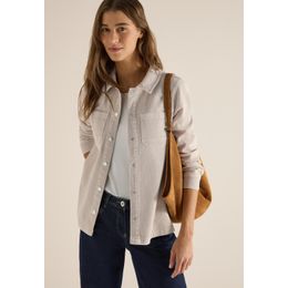 Cecil Damen Kurzjacke, gr&uuml;n, Gr. XL, unifarben, Web, 97% Baumwolle, 3% Elasthan, Jacken, in Denim-Optik