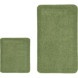 Kleine Wolke Badematte &raquo;RELAX, Badvorleger, Badezimmer Teppich&laquo; H&ouml;he 30 mm rutschhemmend beschichtet fu&szlig;bodenheizungsgeeignet Badteppich, meliert, rechteckig, rund