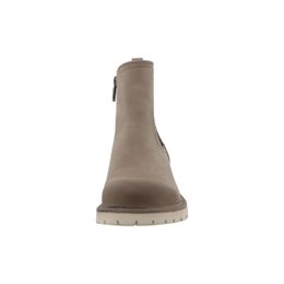 Tom Tailor Damen Stiefel "Tom Tailor Short Boots", Gr. 39, beige, Polyurethan, Schuhe